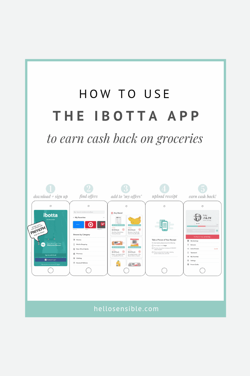 How to Use the Ibotta App to Earn Cash Back on Groceries • Hello Sensible
